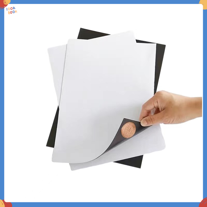 A4 1mm Flexible Magnet Strip Sheet Thick Magnet Sheet Tape Magnetic Sheet Cuttable Ref Magnet A4 ...