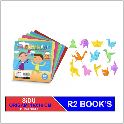 Origami sidu 16x16 Contains 100 Sheets | Shopee Malaysia