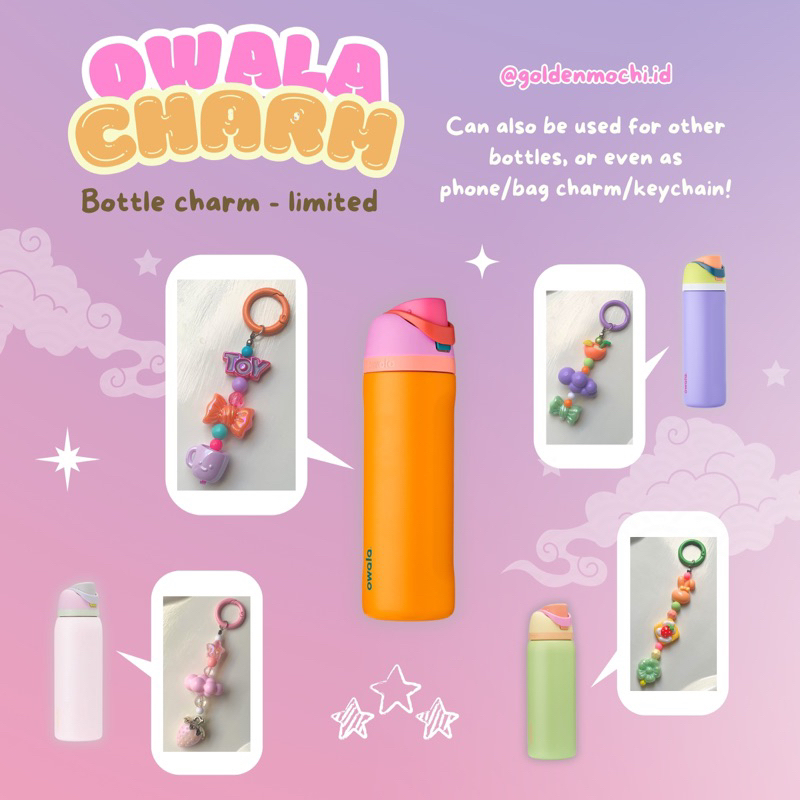 GANTUNGAN Owala Bottle Charm Part 1 (AM) | Can be used for Tyeso ...