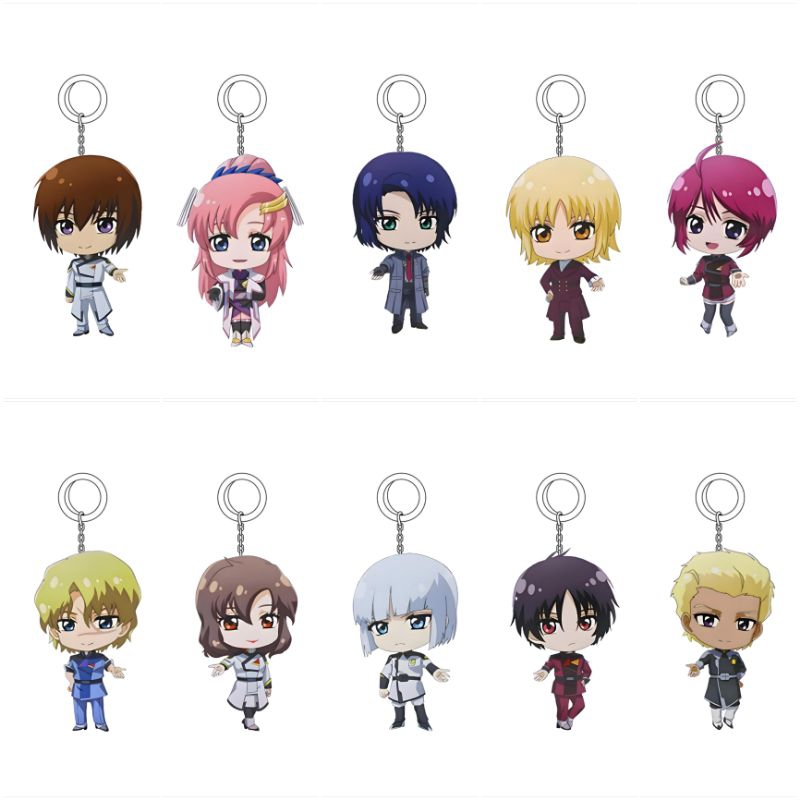 GANTUNGAN Gundam SEED FREEDOM KEYRING CHIBI / KEYCHAIN ANIME GUNDAM ...