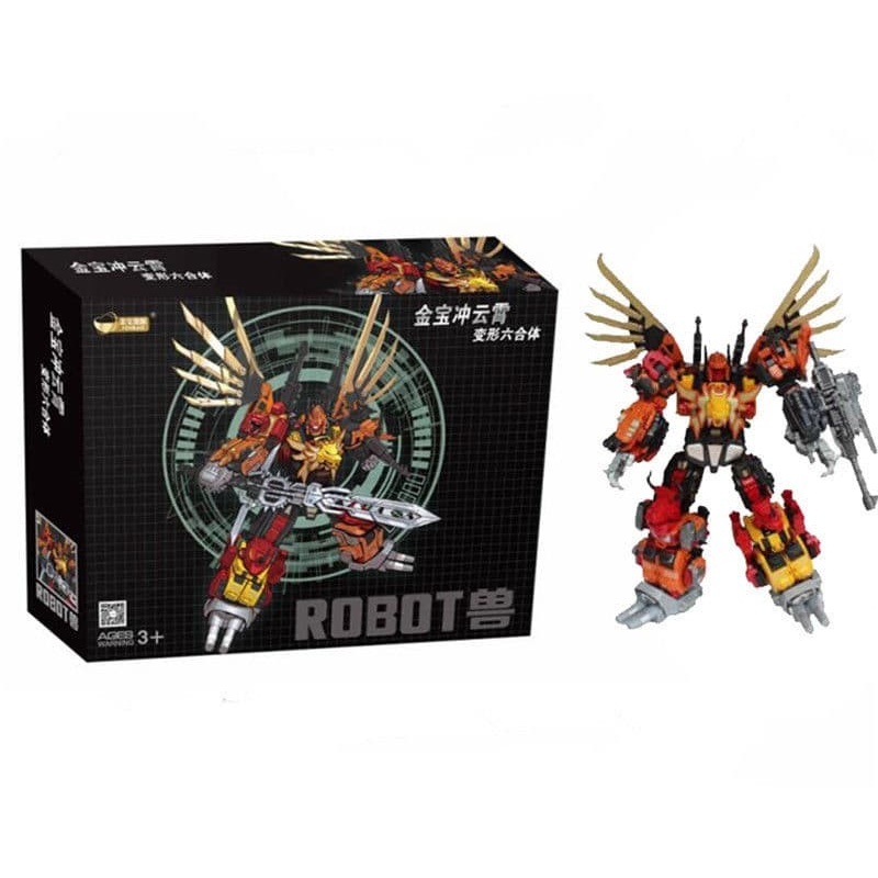 Jinbao Predaking Feral Rex Into The Sky MMC Transformers KO | Shopee ...