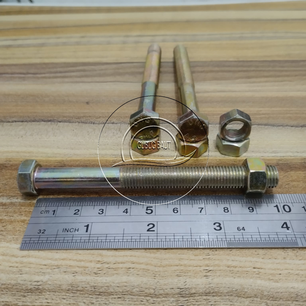 14 KEY NUT BOLT LENGTH 10CM M10X100 M10 | Shopee Malaysia