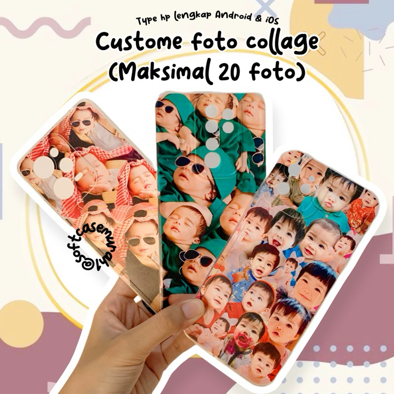 Custome COLLAGE Photos Can Be Up To 20 Photos (Complete HP TYPE ...
