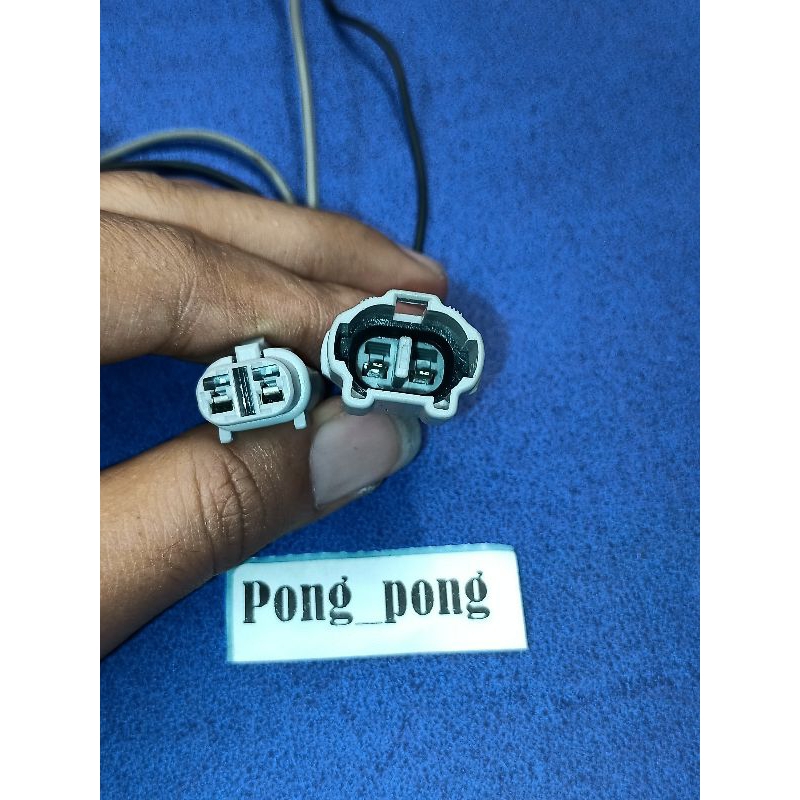 Pair of waterproof 2 pin socket cables/pair of waterproof 2 pin ...