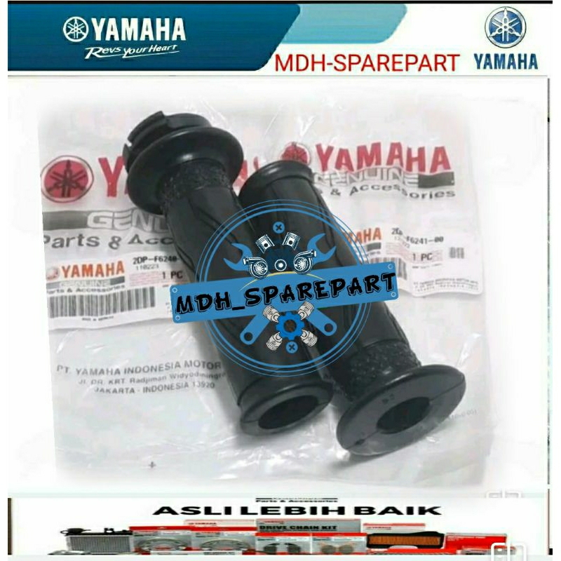 Handgrip hand grip set Right Left nmax aerox lexi original yamaha ...