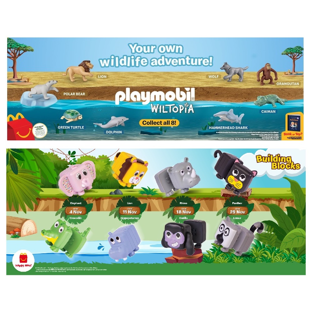 Wiltopia Playmobil Children's Toys Various Animals Animal Gifts Happy ...