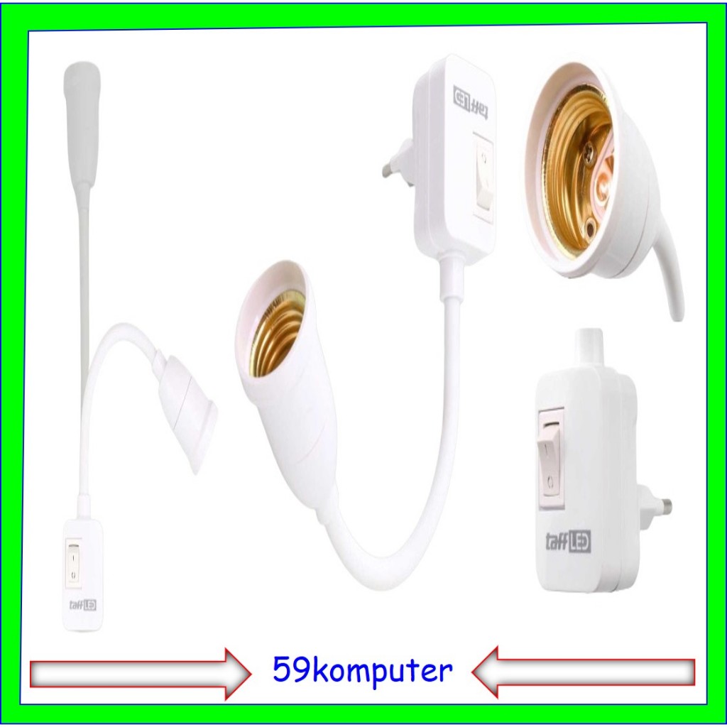 Light Fitting Plug Wall Socket Combination Light Switch on off Light ...