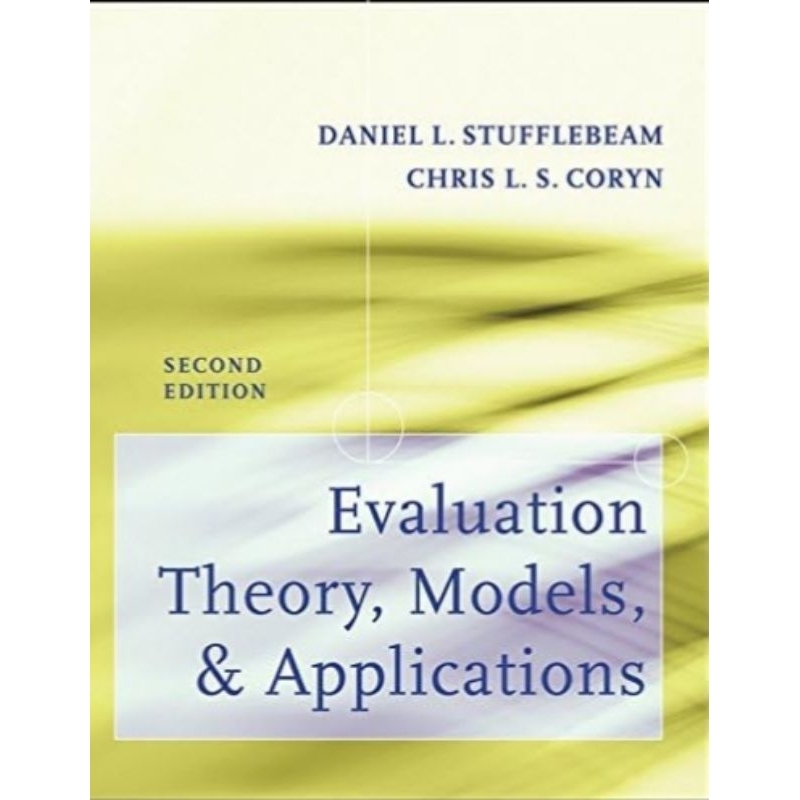 Evaluation Theory, Models, and Applications Book | Shopee Malaysia