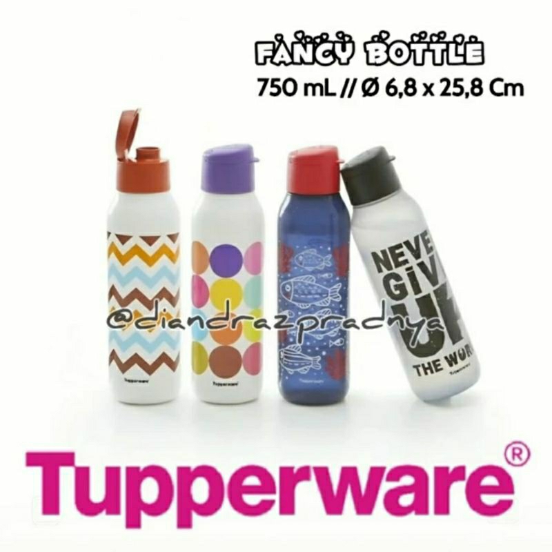 Eco Fancy Bottle 750 mL Tupperware | Shopee Malaysia