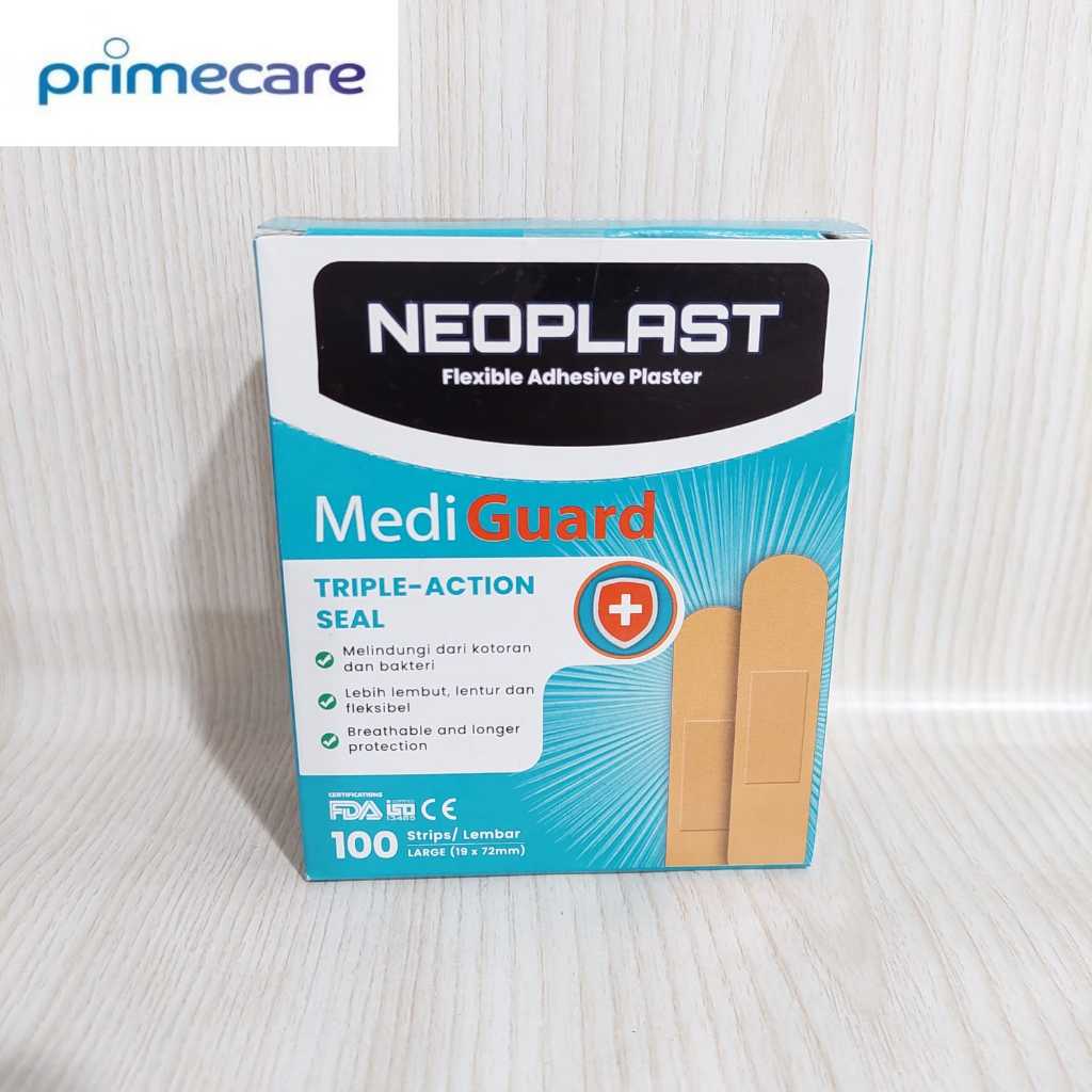 Neoplast Mediguard Flexible Adhesive Wound Plaster CONTENTS 100PCS ...