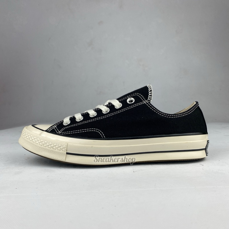 HITAM PUTIH Converse All Star 70s Low Black White Ox Short Shoes ...