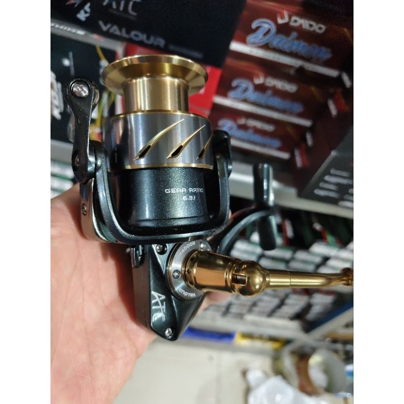 Atc valour sw 4000h power Fishing Handle reel | Shopee Malaysia