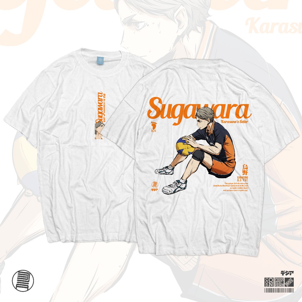 Sugawara Koshi Karasuno Setter Haikyuu Volleyball Club Anime Manga T ...
