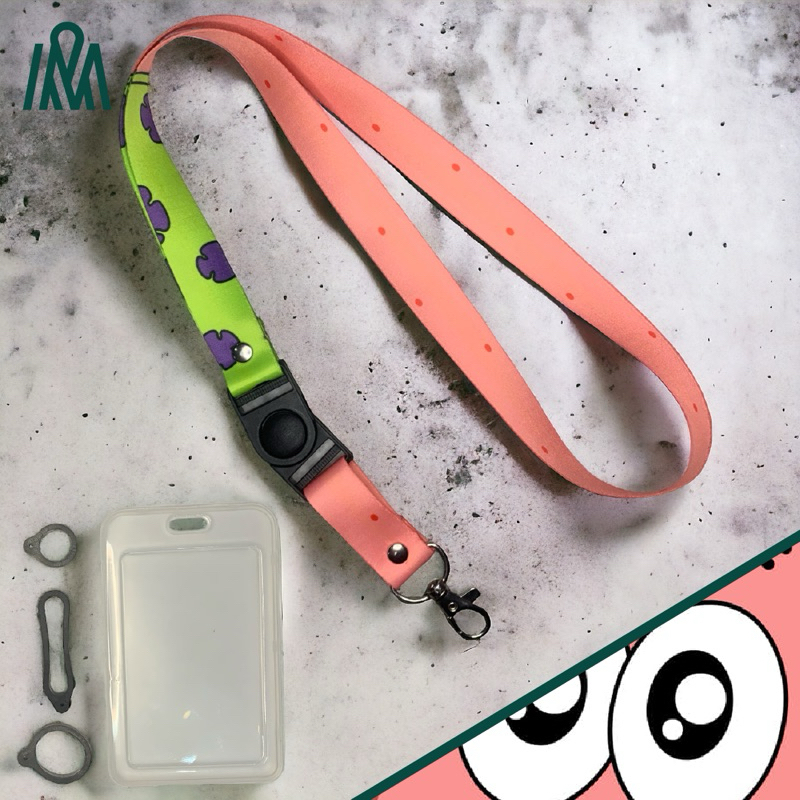 Lanyard PATRICK Spongebob Merchandise ID Card Strap (unofficial ...