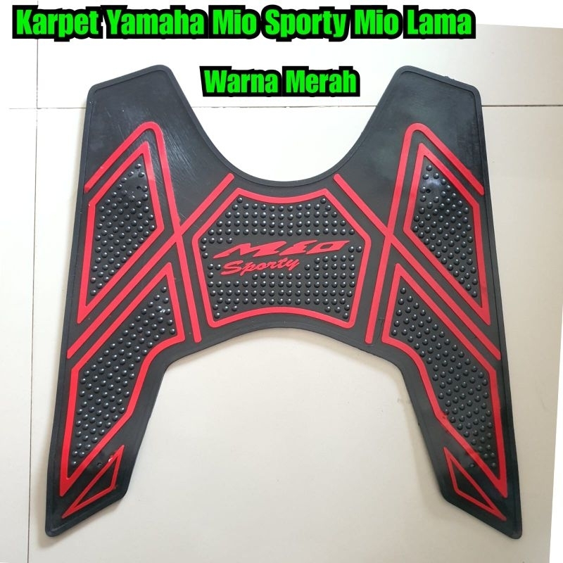 MERAH Red Color mio sporty mio Carpet Old yamaha mio Restoration ...