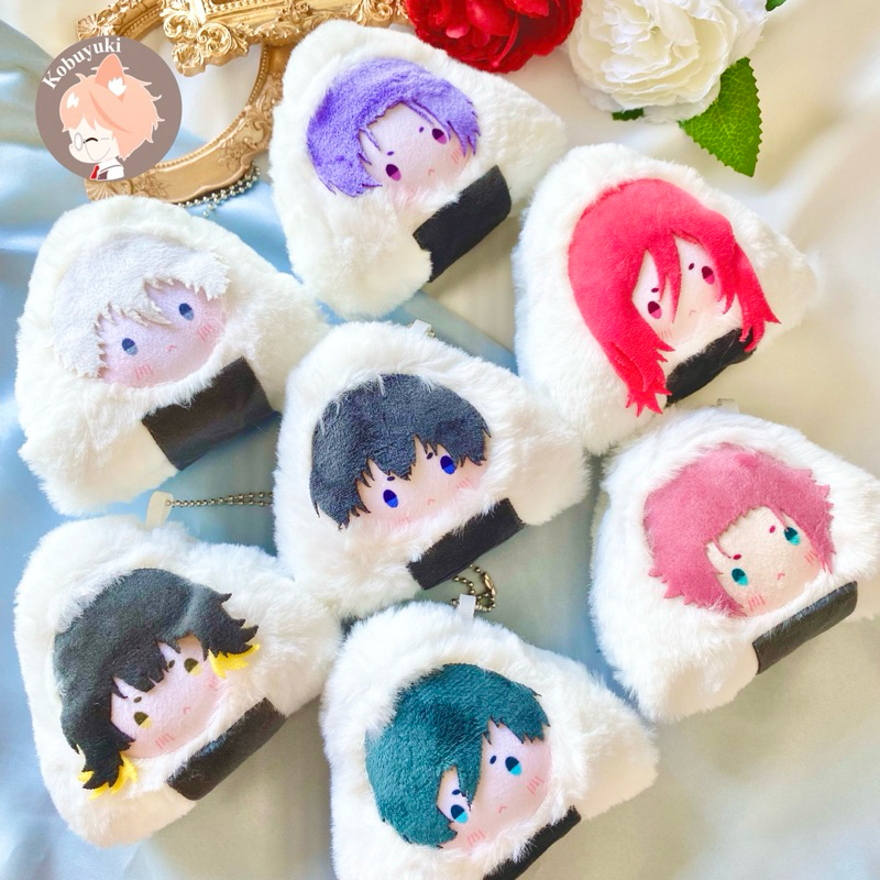 [READY] Blue Lock Fluffy Onigiri plush pendant keychain plushie doll ...