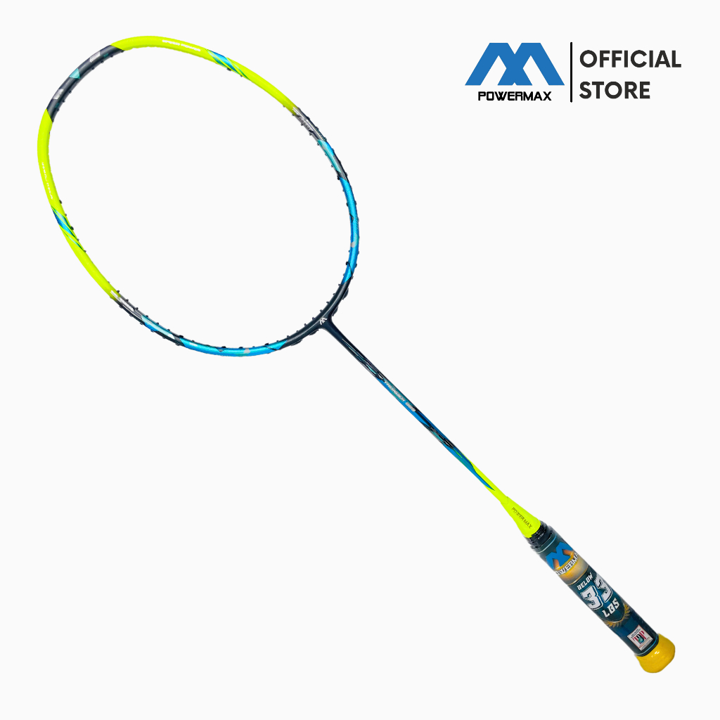 Power MAX Badminton Racket Thunder 989 Original | Premium Anti-Fracture ...
