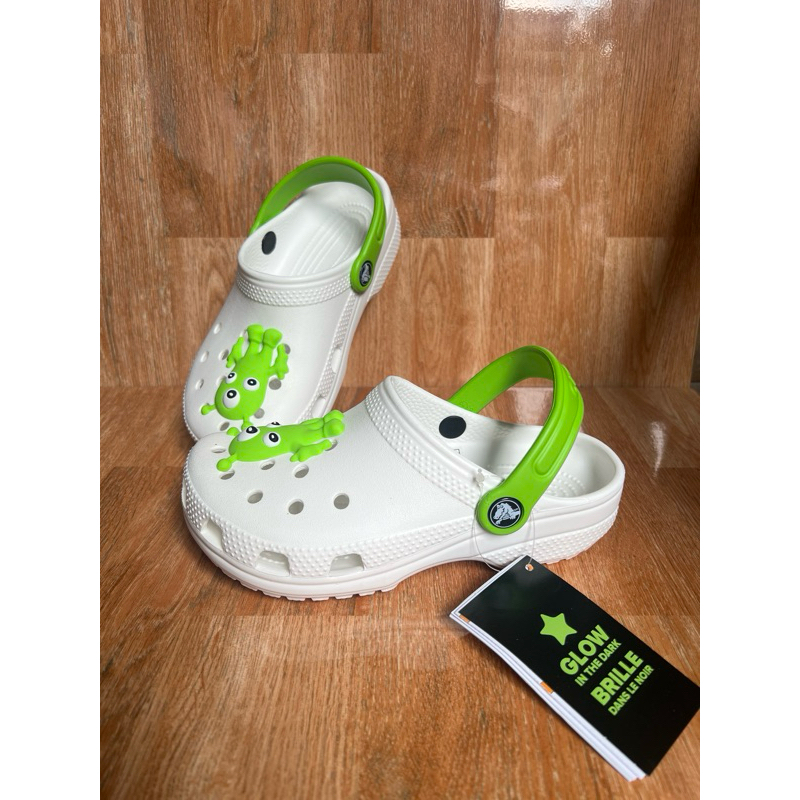 Original CROCS CLASIC ALIEN KIDS EDITION SANDALS (free tote bag ...