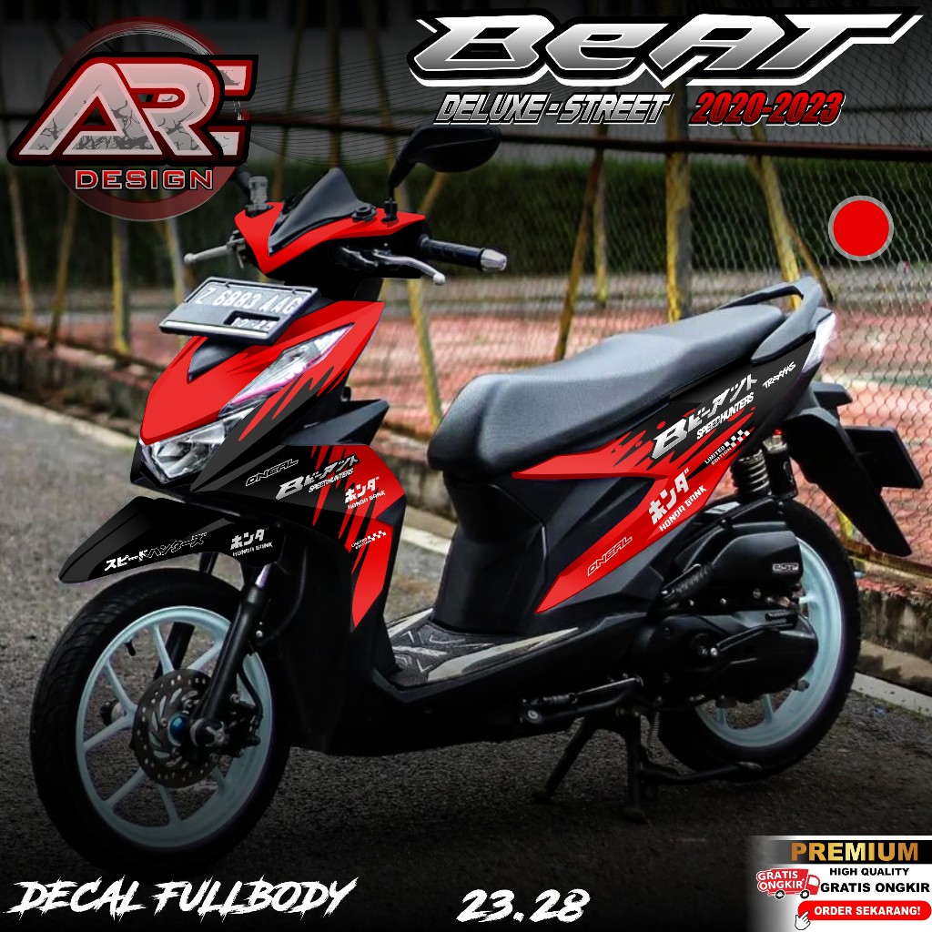 Newest Decal Sticker HONDA Beat DELUXE STREET 2020 2021 2022 2023 Full ...