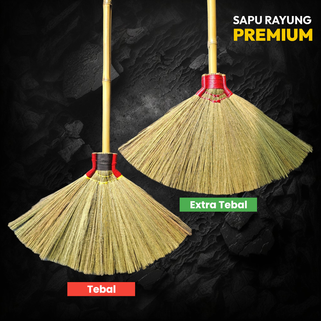 Premium Quality Rayung Fiber Floor Sweep - Original Muntilan Magelang ...