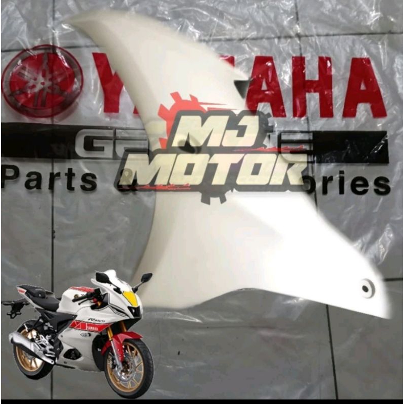 PUTIH Panel 1 LEFT WING FAIRING R15M R15 V4 WHITE GLOSS ORIGINAL YAMAHA ...