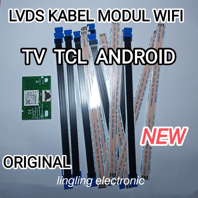 Original NEW TCL ANDROID TV WIFI MODULE LVDS CABLE | Shopee Malaysia