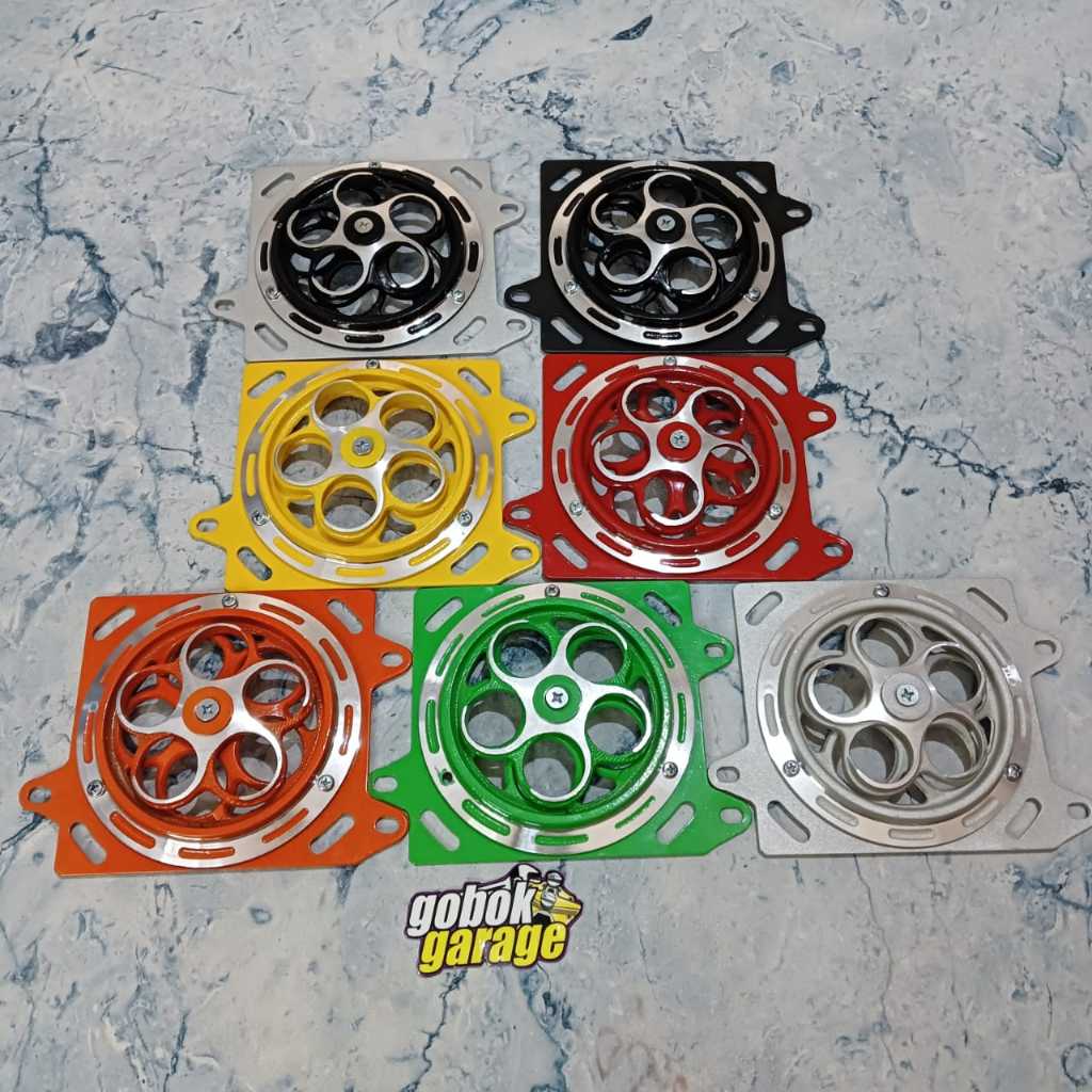 Radiator Fan cover set spiner Round model honda vario 125 150 pcx 150 ...