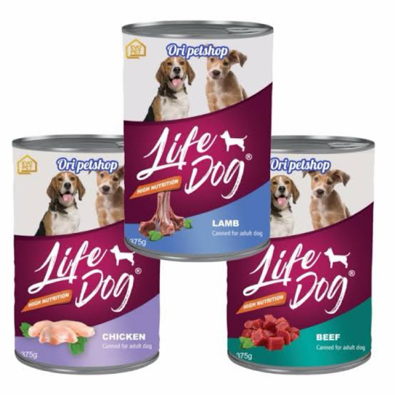 Life dog Wet Food 375g | Shopee Malaysia