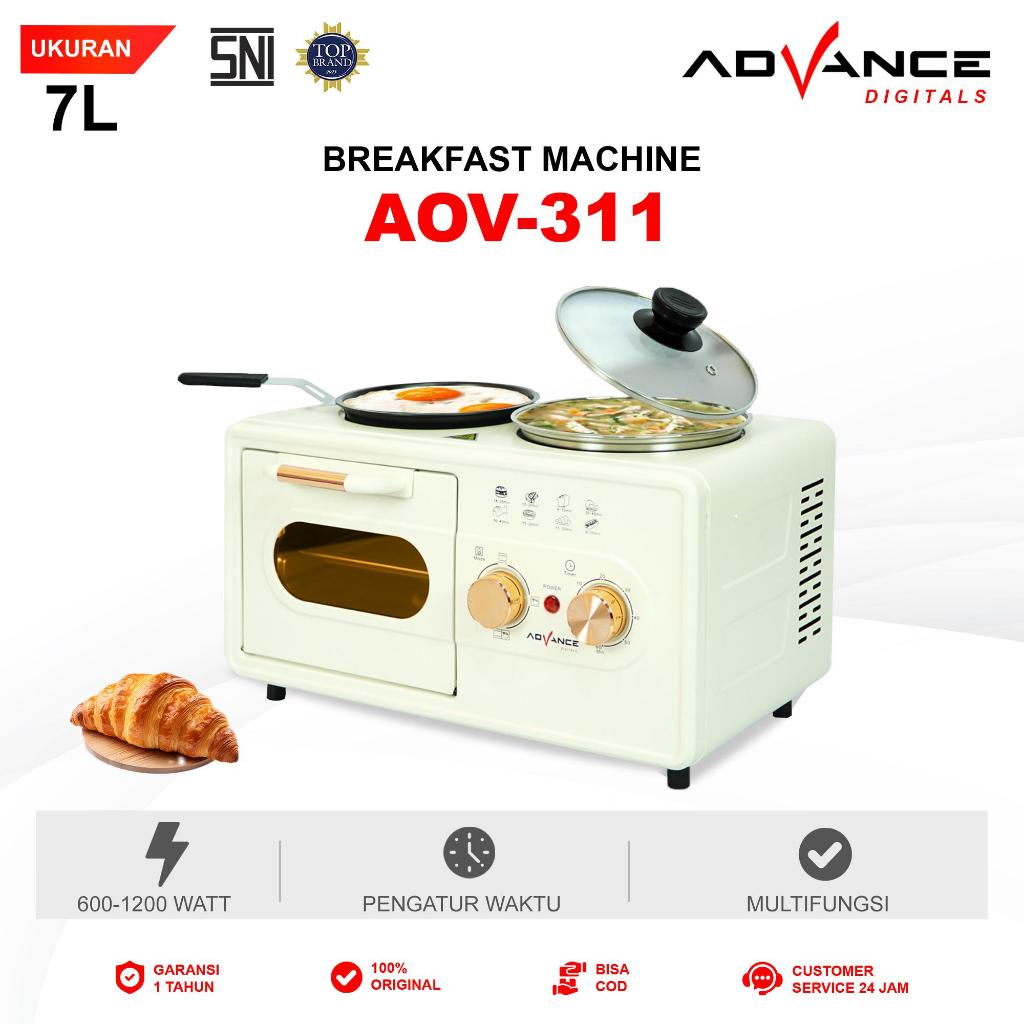 MESIN Advance Ews-311 Breakfast Machine Grill Steamer Multifunction ...
