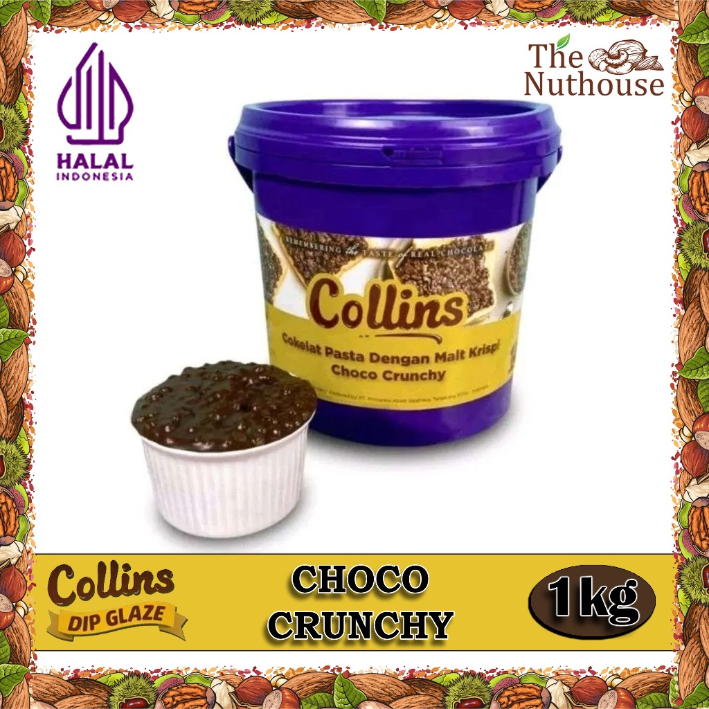 Collins Choco Crunchy / Crunchy Chocolate Jam 1kg | Shopee Malaysia