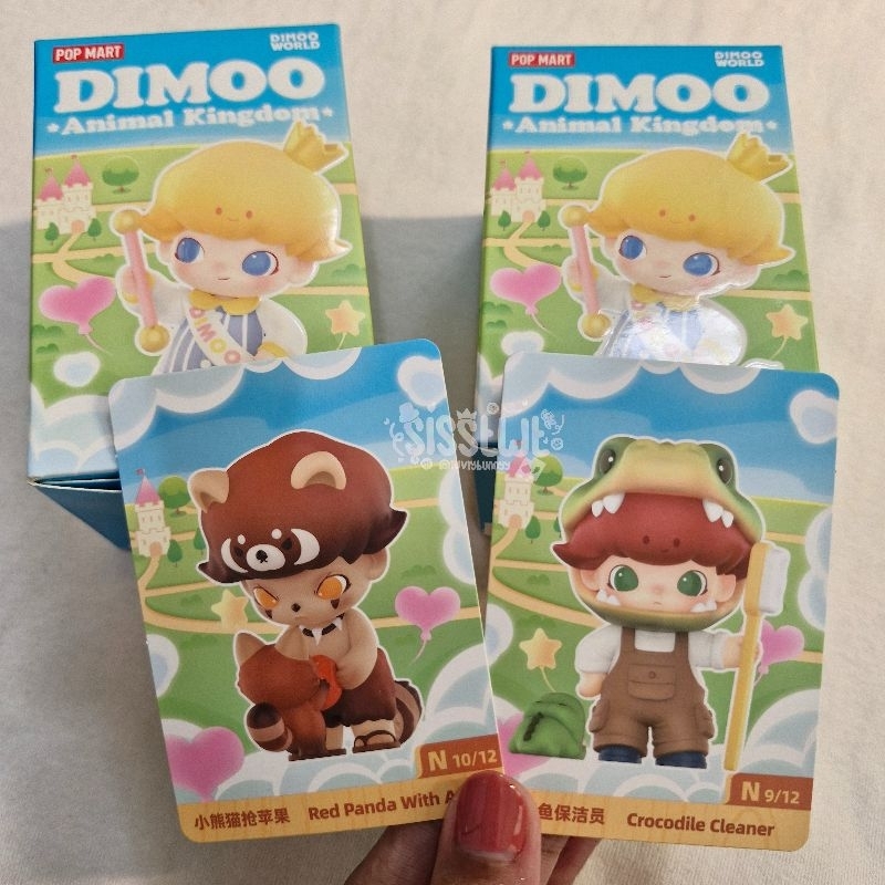 [READY] Pop mart popmart popmart dimoo animal kingdom red panda ...