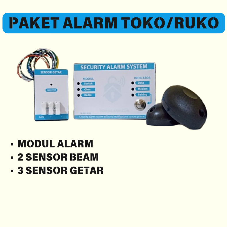 Standart] Complete Package Of Store Safety Alarms/RUKO 2 BEAM Sensors ...