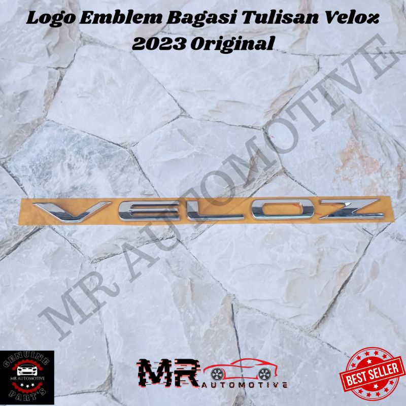 Veloz 2023 Original Writing Luggage Emblem Logo | Shopee Malaysia