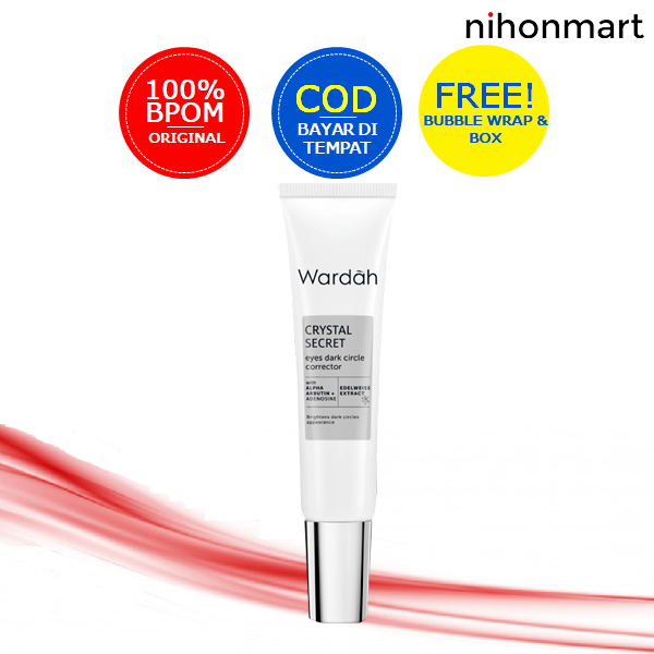 Wardah Crystal Secret Eyes Dark Circle Corrector 10ml | Shopee Malaysia