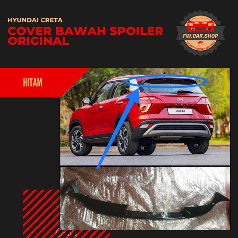 Original HYUNDAI CRETA SPOILER BOTTOM COVER | Shopee Malaysia