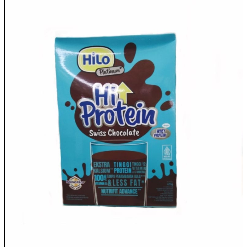Hilo Platinum Hi Protein Swiss Chocolate 420gr 12×35gr | Shopee Malaysia