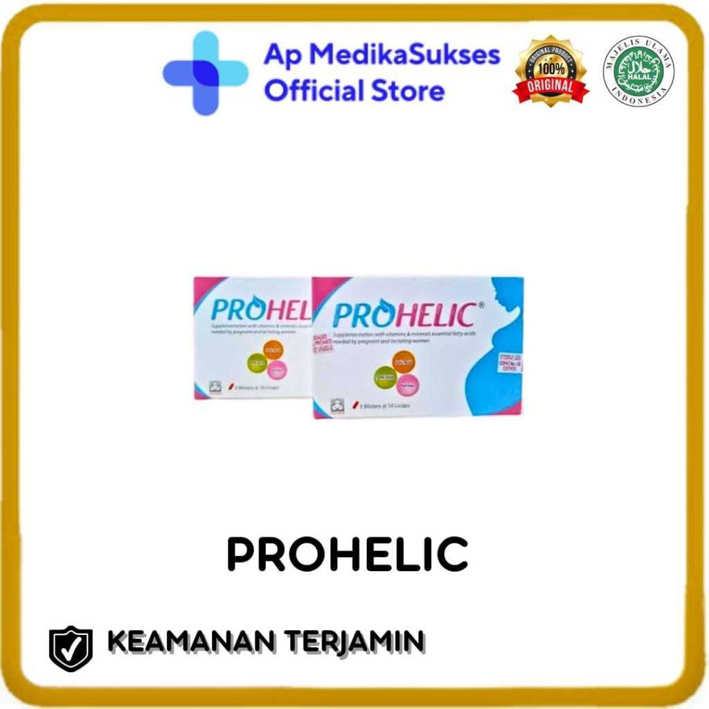Prohelic 10 Capsules - Pregnant & Breastfeeding Mother Supplement ...