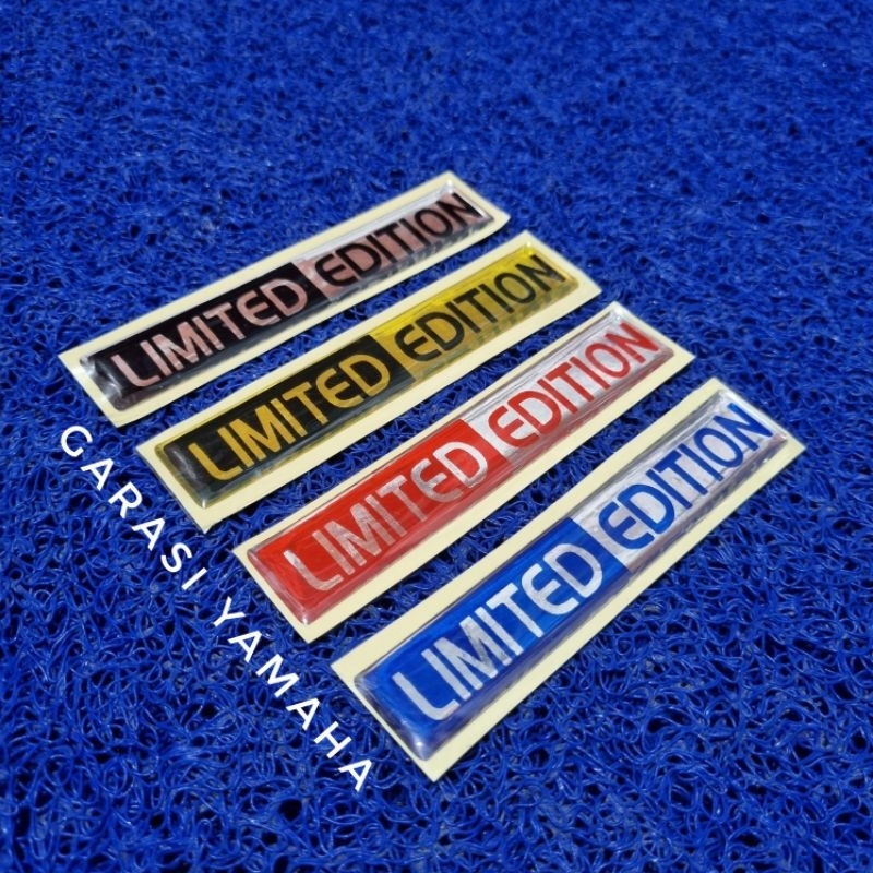 Limited edition Sticker limited edition Sticker limited edition emblem ...