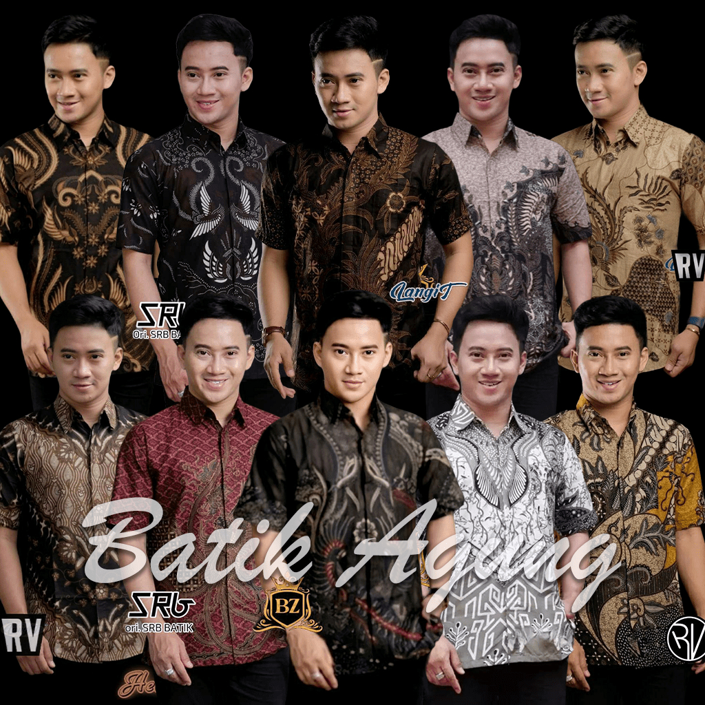 Men's Batik Clothes / Men's Batik Invitation Uniforms / Contemporary ...