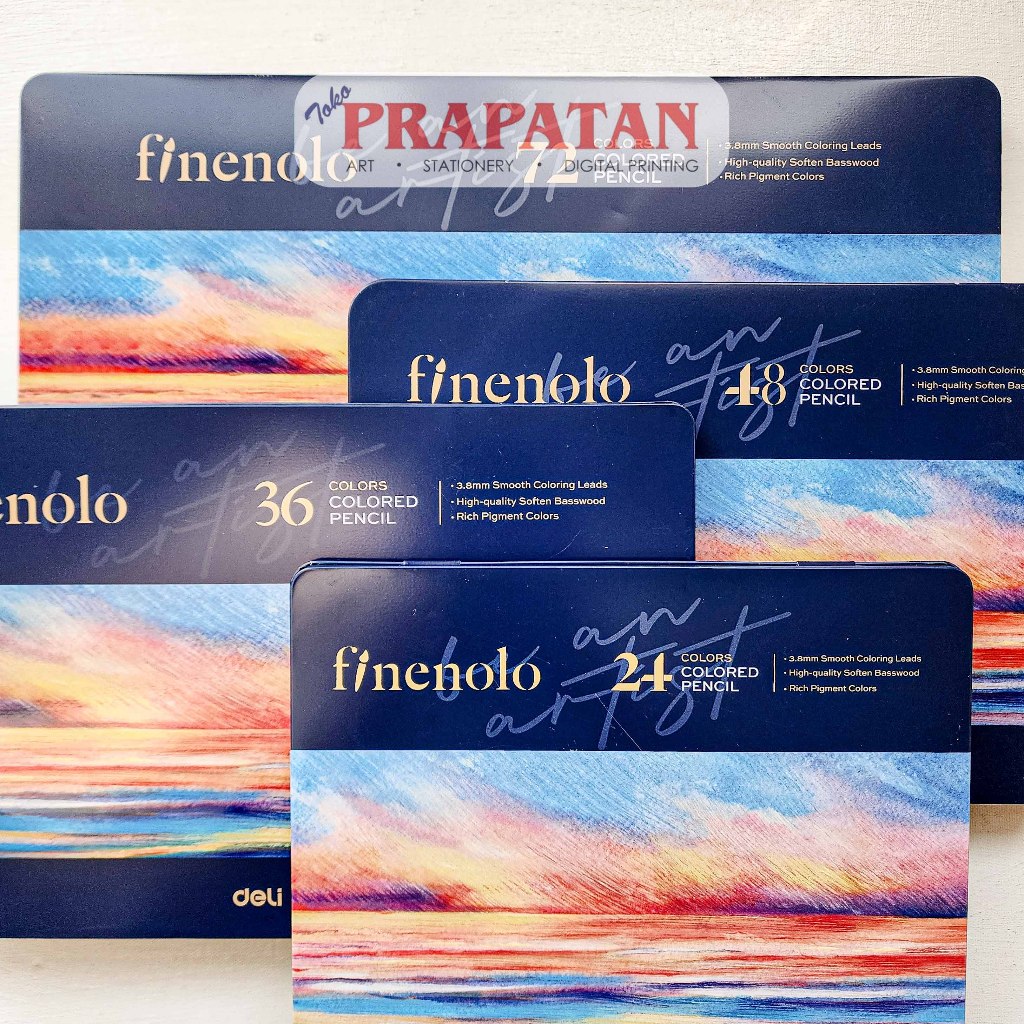 Deli Finenolo Colored Pencils | Pencil Color | Shopee Malaysia