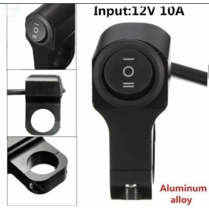 TOMBOL Handlebar Switch Button Far Close On Off Sen Horn Vixion Cb ...