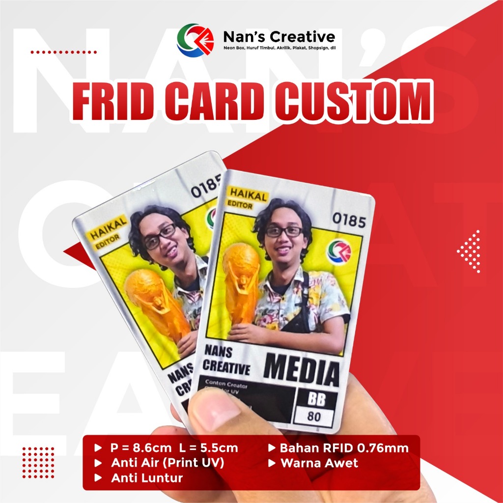 Custom RFID CARD/ ID CARD/ CUSTOM CARD/ CUSTOM RF ID 1 SIDE/2 SIDES ...