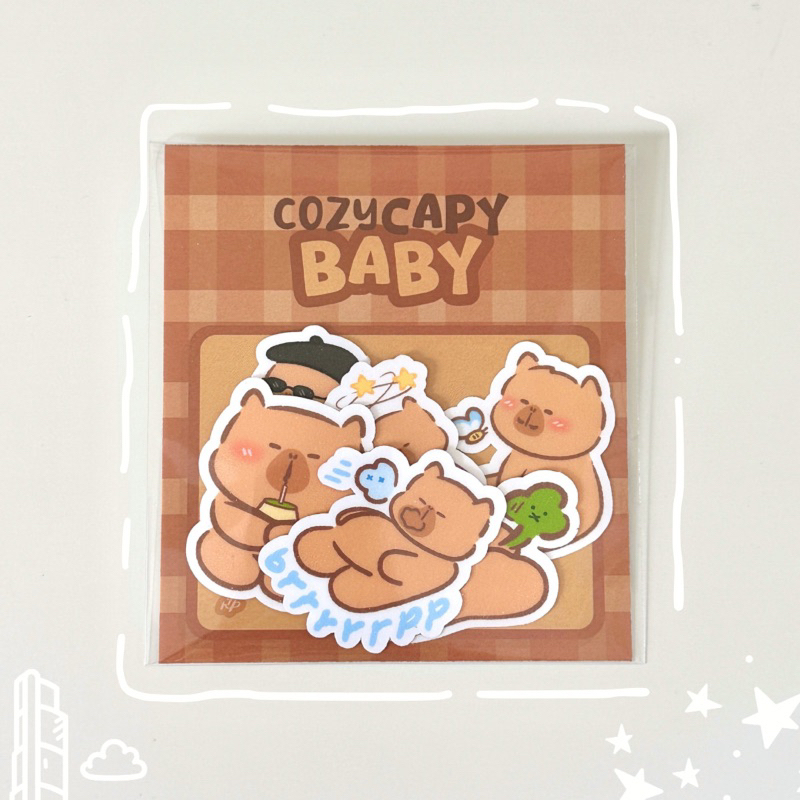Cozy Capy Baby • STICKER CAPYBARA CITYROLL | Shopee Malaysia