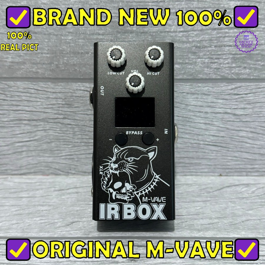 Guitar Effects M-VAVE IR BOX CAB Impulse Response Loader 32 Presets ...
