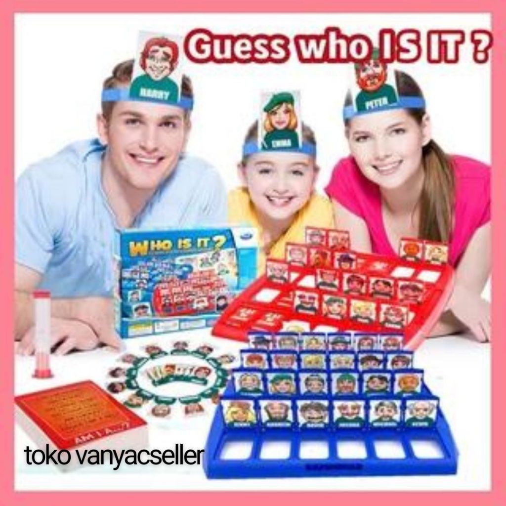 Who is it Game/Guessing Game -People's Guess/Kindergarten Children's ...