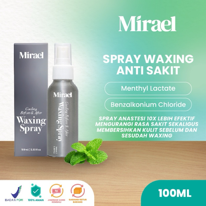 Mirael Cooling Before & After Waxing Spray [Anti-Pain Waxing Spray ...