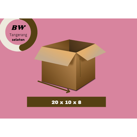 Cardboard Packing 20x10x8 - Cardboard Box Dus New Plain Earphone Mobile ...