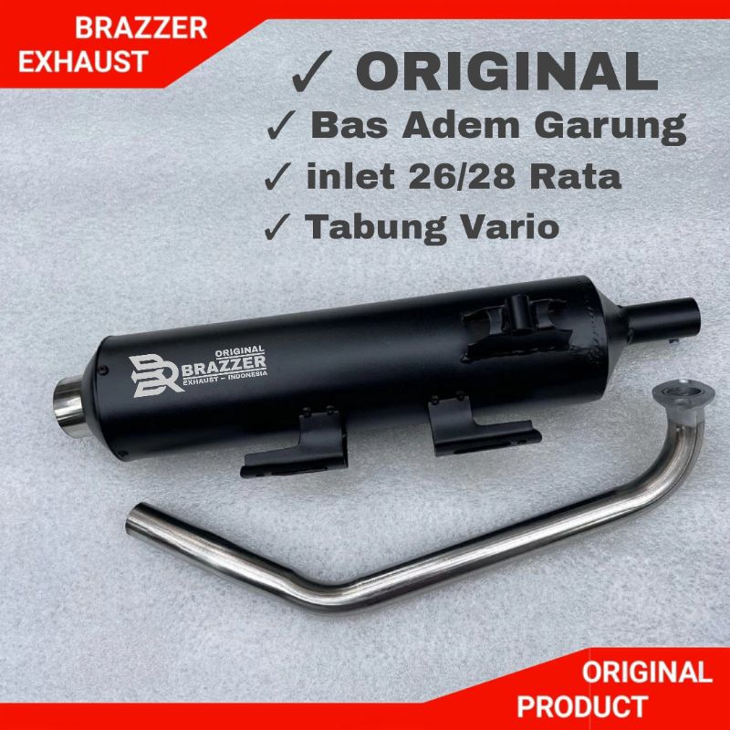 Original Exhaust STANDARD RACING Tube VARIO BASS Cool GERUNG VARIO 125/ ...