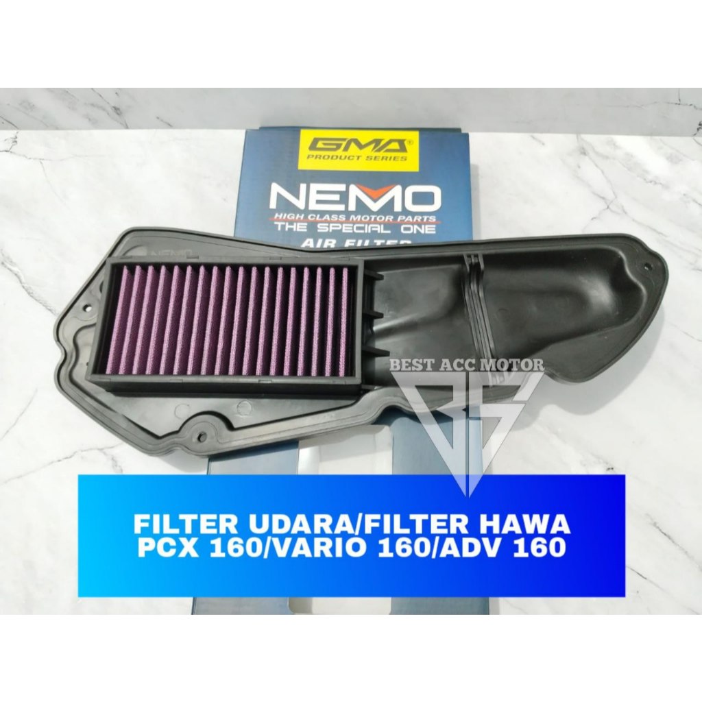 Nemo pcx 160 Air filter pcx 160 adv 160 vario 160 Air filter original ...