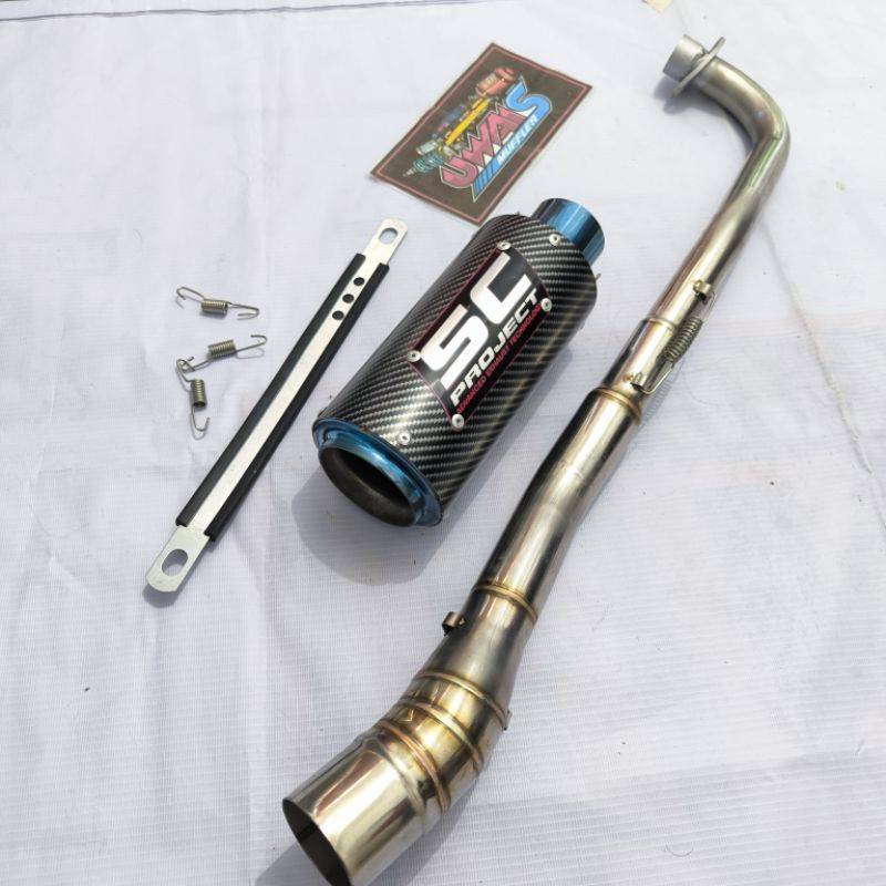 Racing exhaust SC Project WAVE 100 WAVE 110/125 Ex5 Legend SRL Kriss ...